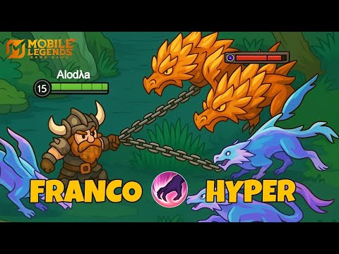 FRANCO EXE || FRANCO HYPER CARA MEMBUAT BUFF MUSUH LENYAP part1 | MLBB - YouTube