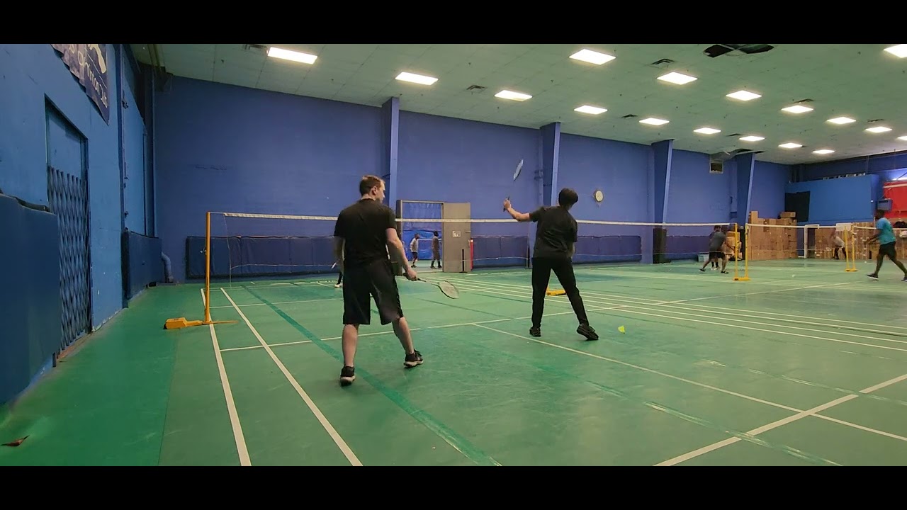 Adrian & Chris vs Justin & Sam Game 1 - YouTube