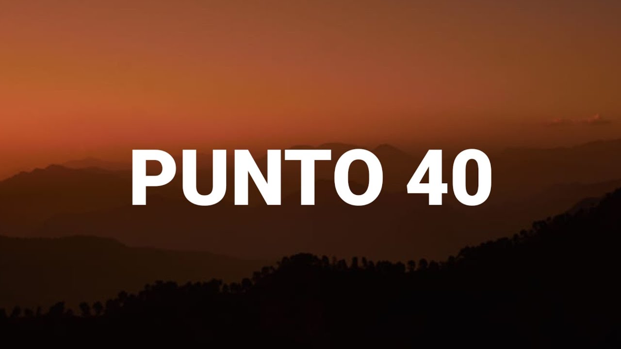 Rauw Alejandro, Baby Rasta - PUNTO 40 (Letra/Lyrics) - YouTube