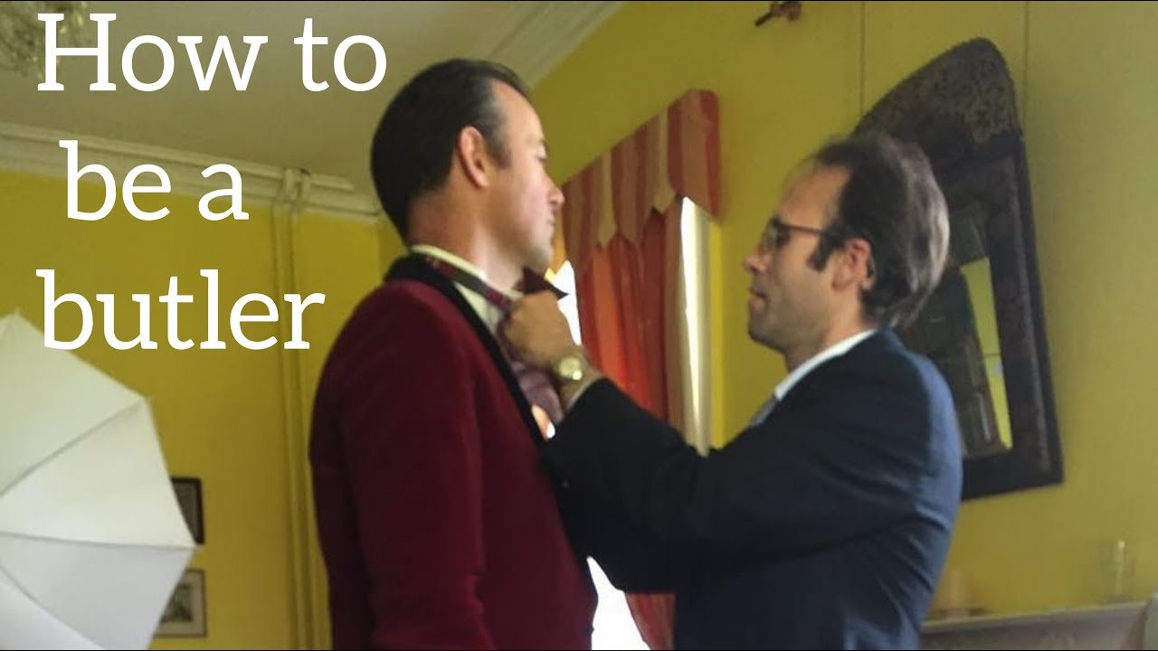 How to be a Butler part 1 - Rosset Bespoke Butler School, introduction ...
