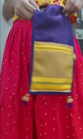 Chanchi /Aajichi Pishvi /Batwa /Women's Potli /Can be wear on Saree or ...