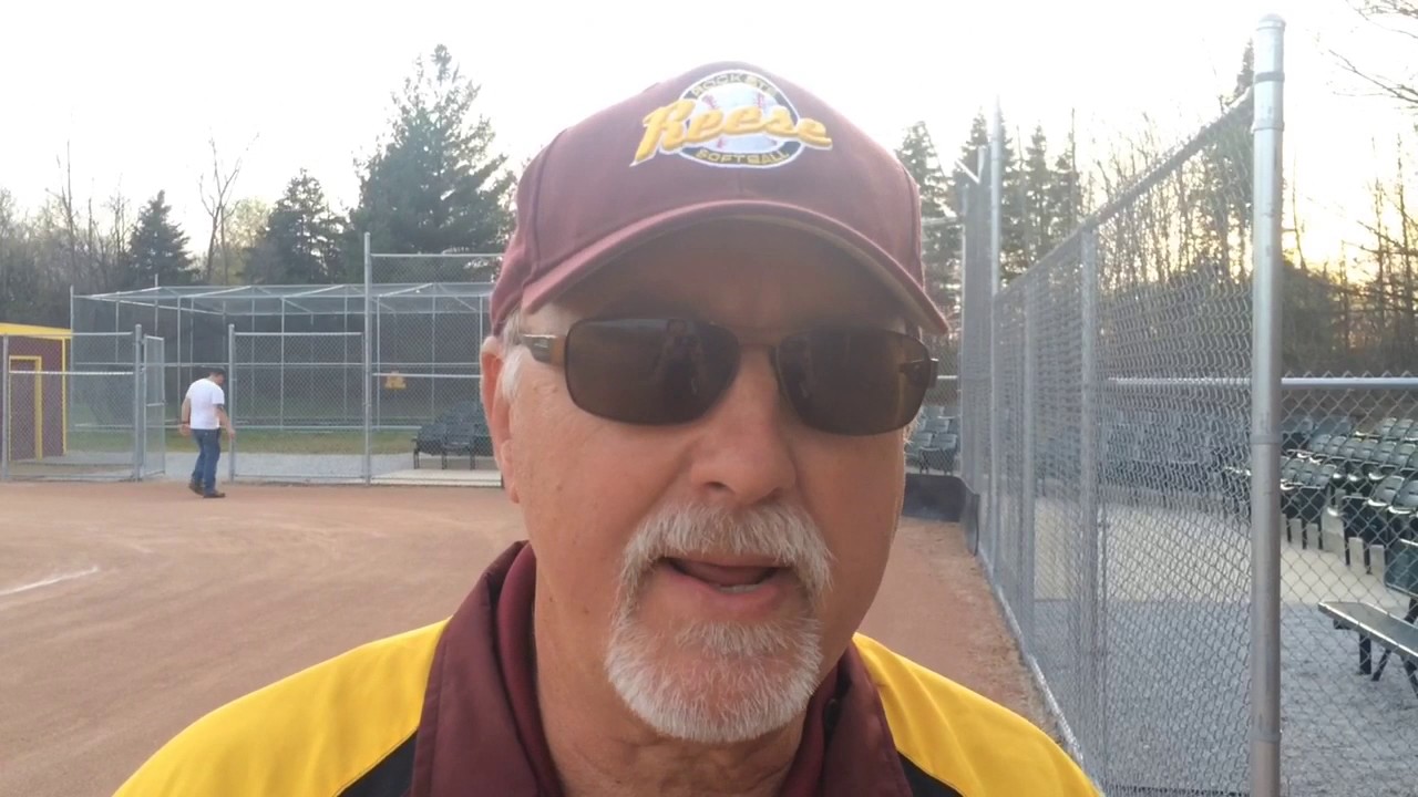 Reese softball coach Andy Behmlander talks about 2017 team - YouTube