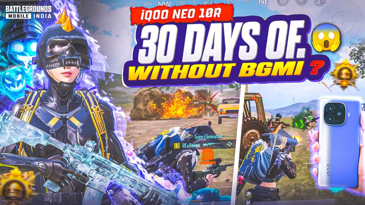 30 DAYS Without BGMI 😤 Still a BEAST! | Insane Comeback Clutches | iQOO ...