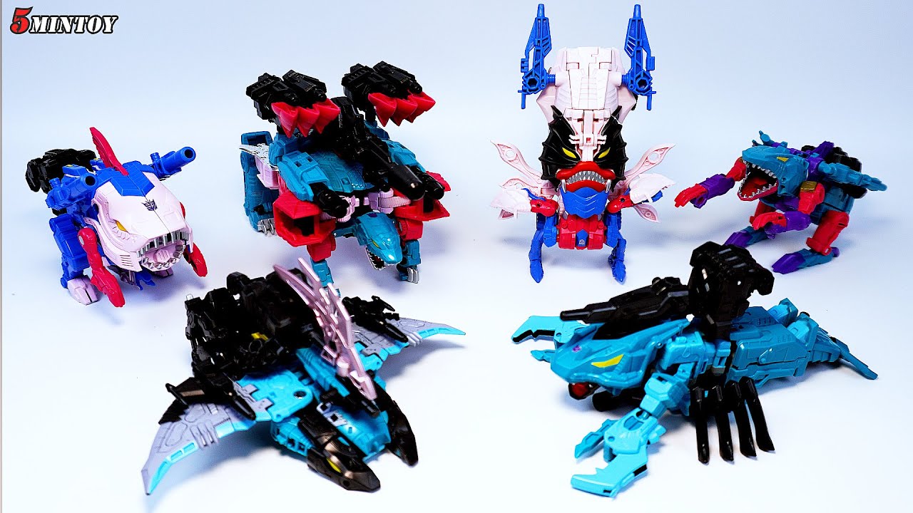 Transformers Piranacon KING POSEIDON - YouTube