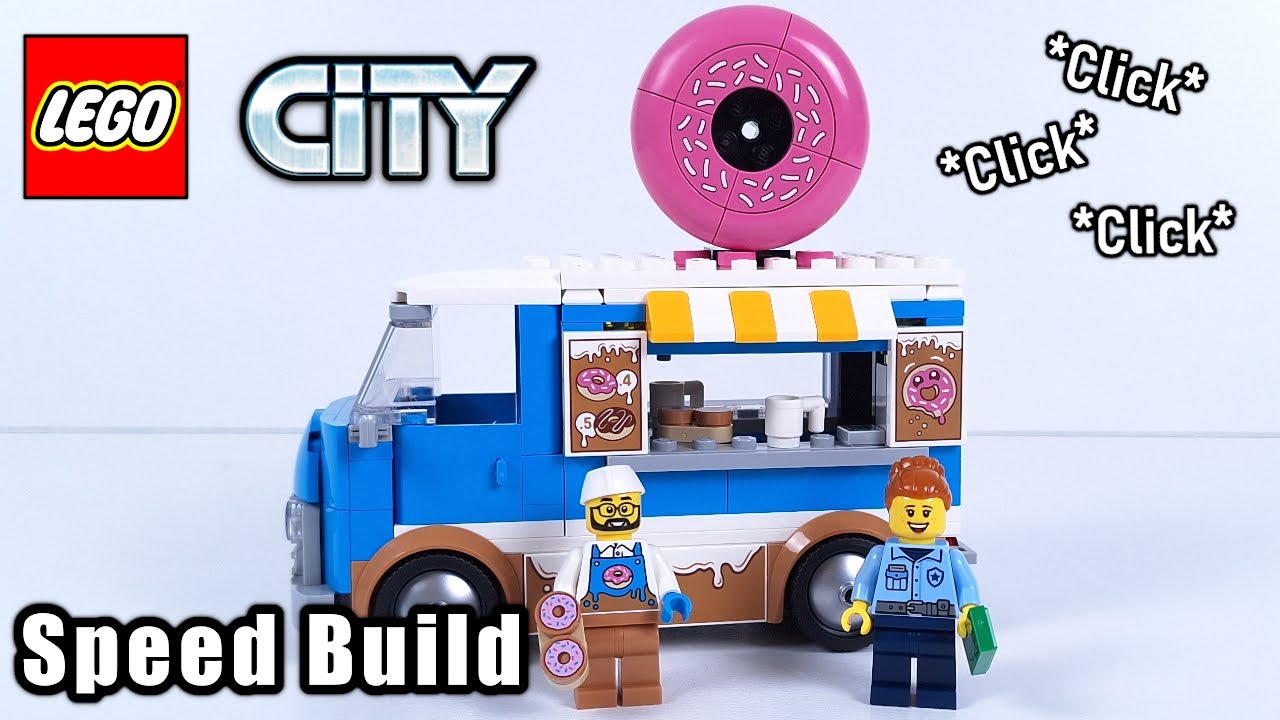 LEGO Donut Truck - Speed Build | Set 60452 - YouTube