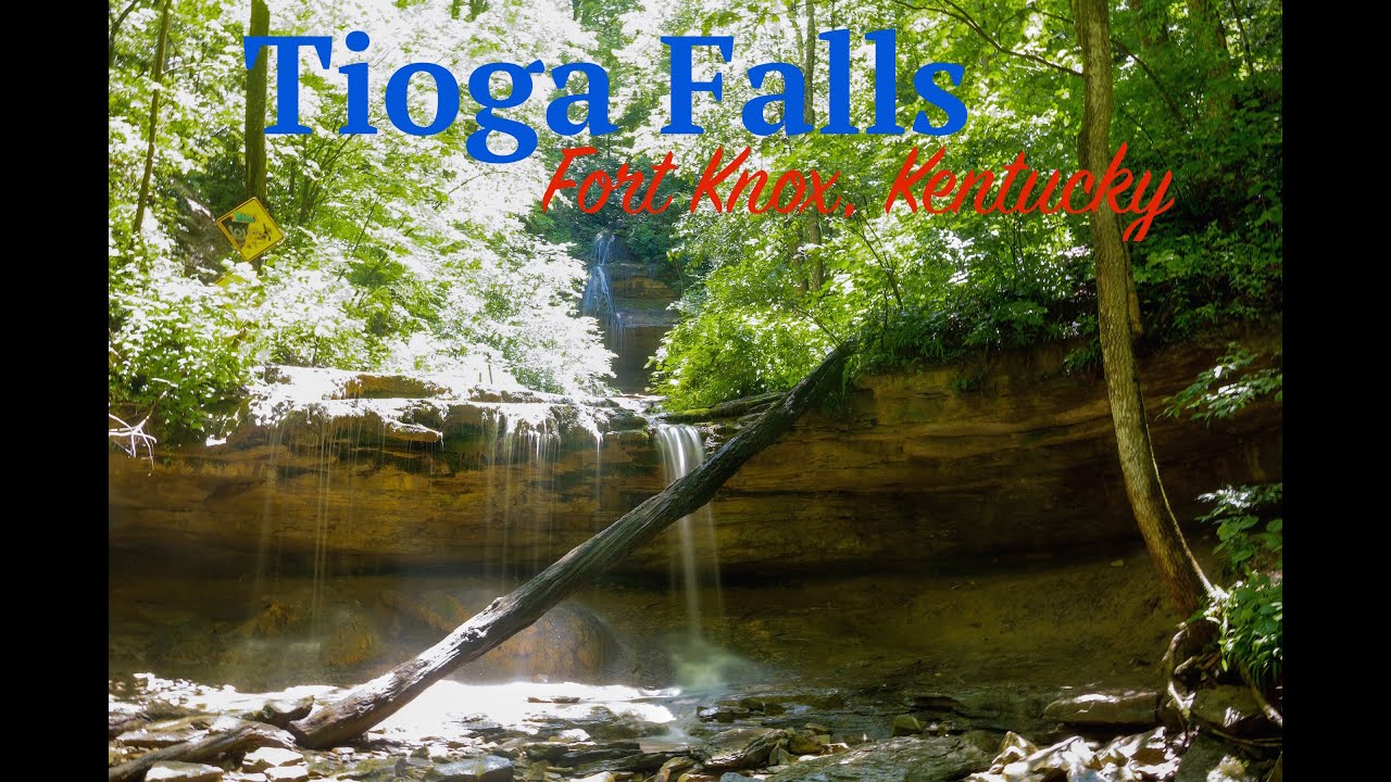 Tioga Falls, Secret Waterfall Hike In Fort Knox - YouTube