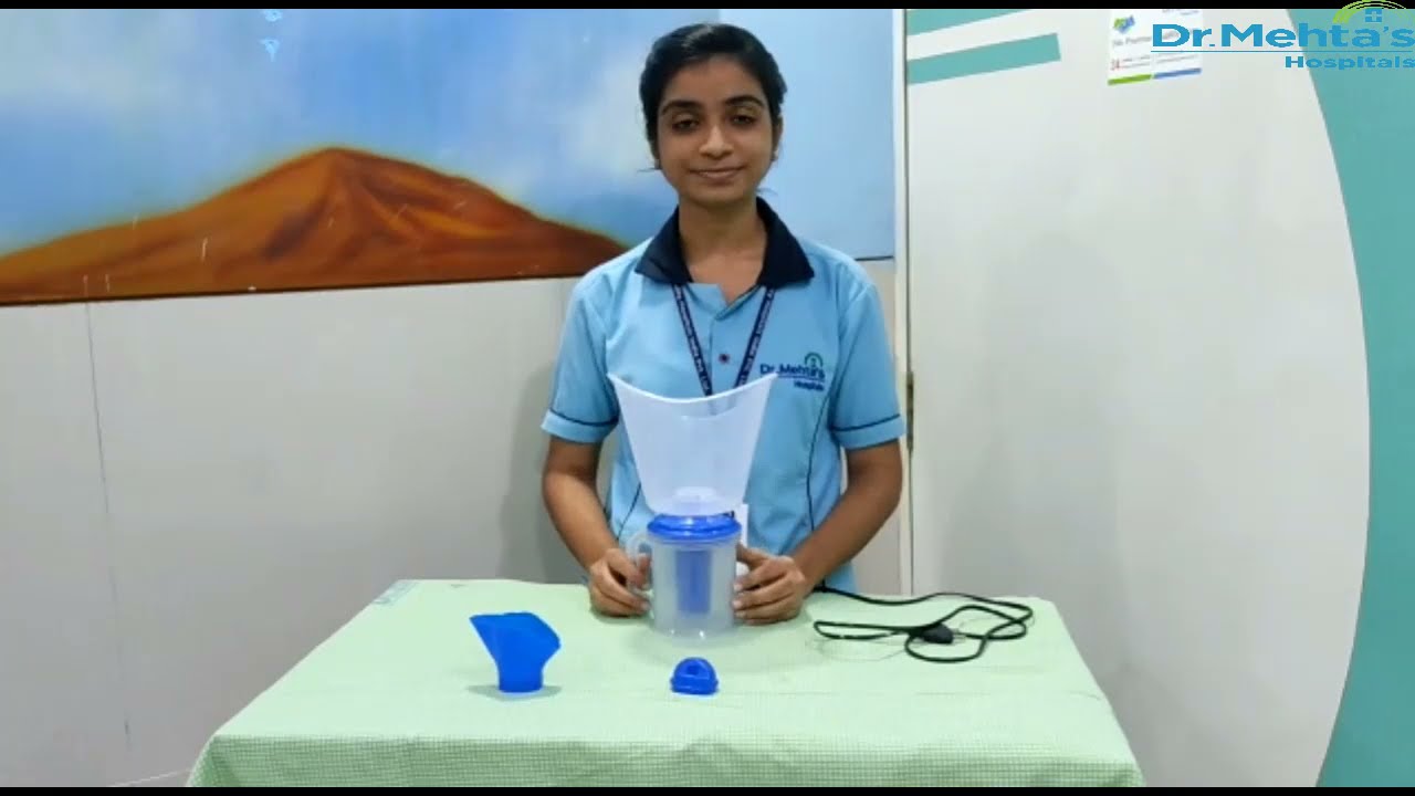 Steam Inhalation Procedures | Dr.Mehta's Hospitals | Chennai - YouTube