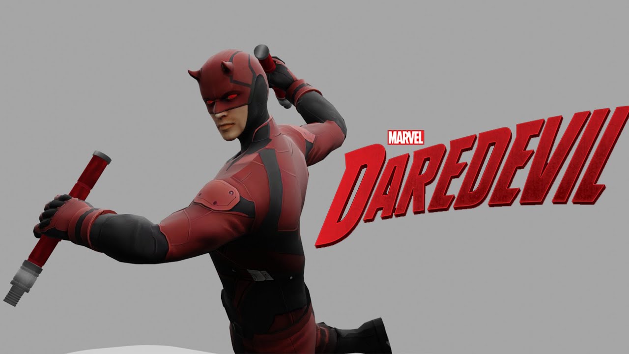DareDevil Netflix - Model 3D - YouTube