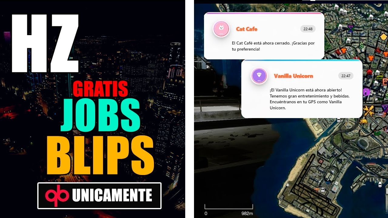 [FiveM] Sistema de Blips de Negocios v2.0 – UI Moderna + Menú con ox ...