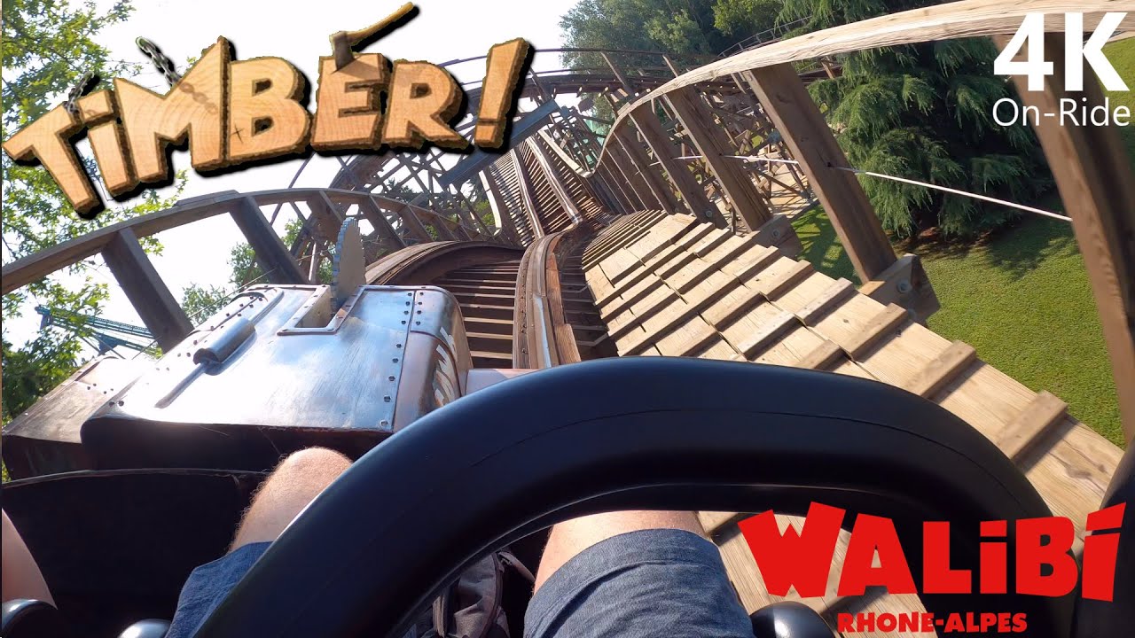 Timber - 4K On-Ride - Walibi Rhône Alpes - Gravitykraft Corporation Wooden Coaster - POV - YouTube