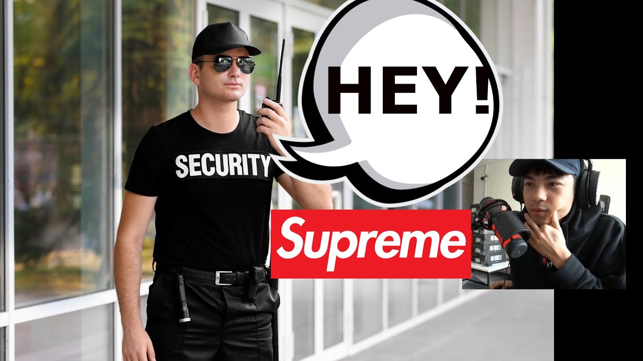 When a Supreme Security Guard Stopped Me - YouTube