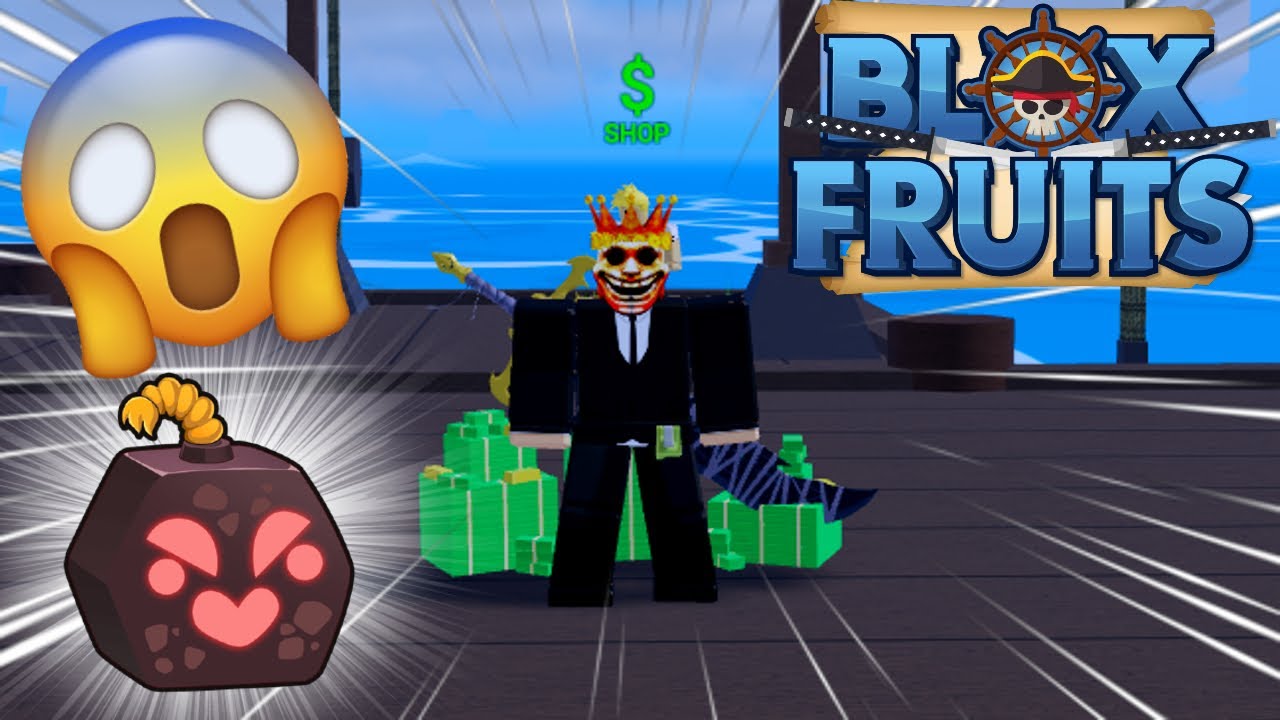 GRINDING WITH THE BOMB FRUIT IN BLOX FRUITS! - YouTube