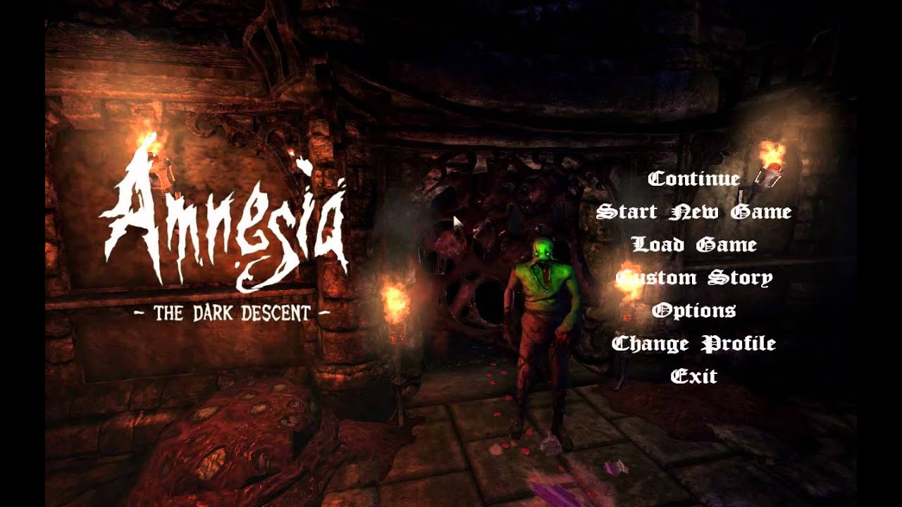 Amnesia - Custom menu and music! - YouTube
