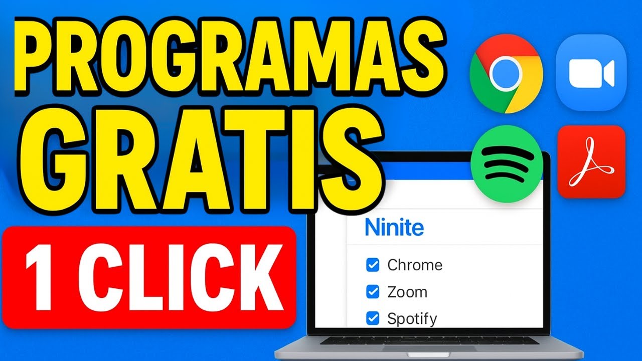 "Instala Todos tus Programas GRATIS con 1 Solo Click – Ninite" - YouTube