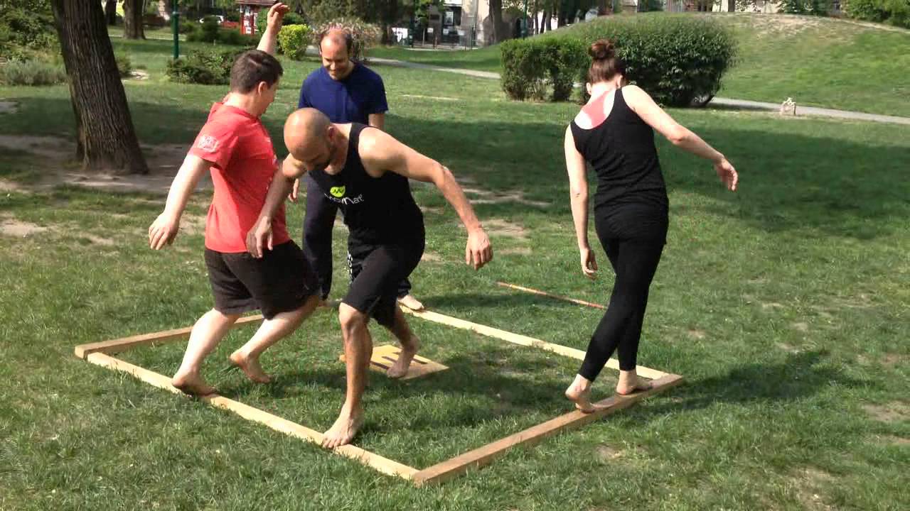 Jumping & Obstacle course by MovNat - YouTube