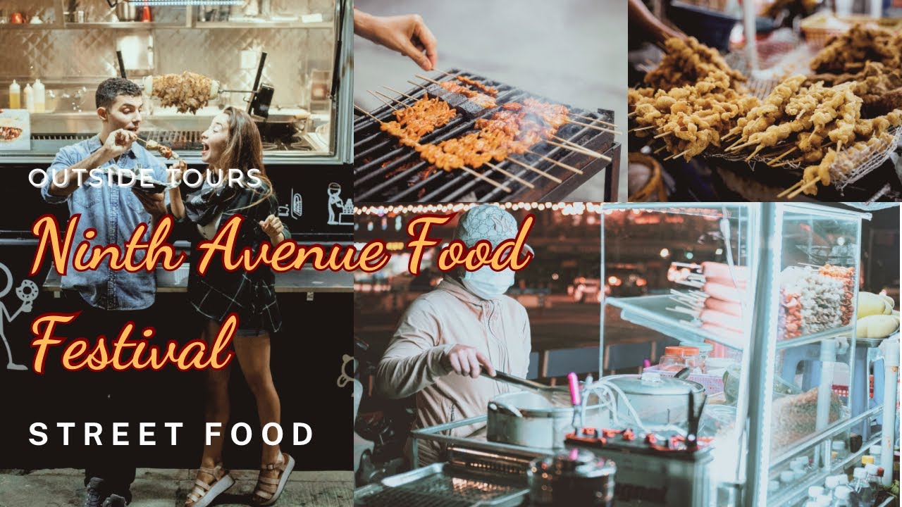 [4K] New York City Walking Tour | Ninth Avenue International Food ...
