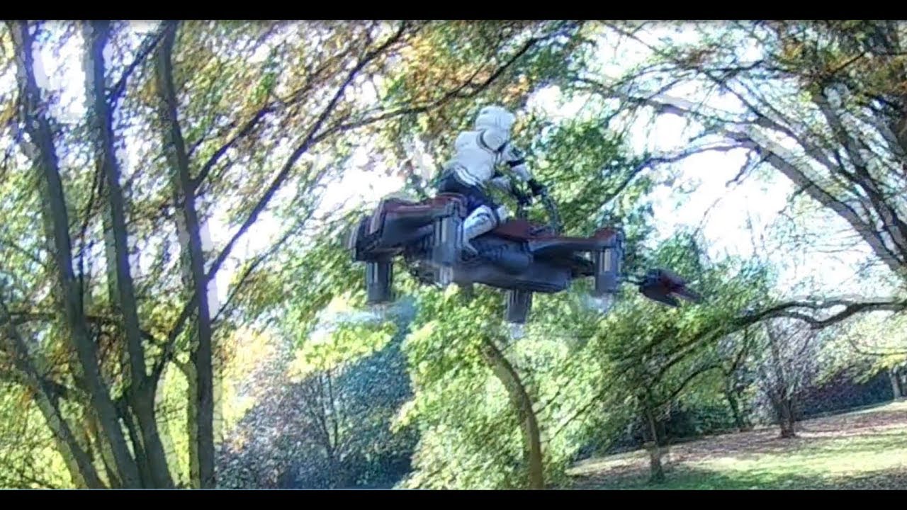 The Rc Hunter: Propel StarWars Speederbike Battle of Eldon - YouTube