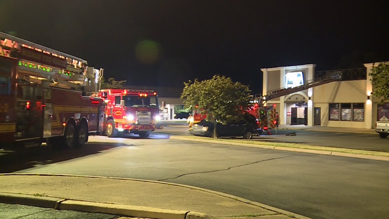 Norman fire crews respond to alarm at popular bar - YouTube