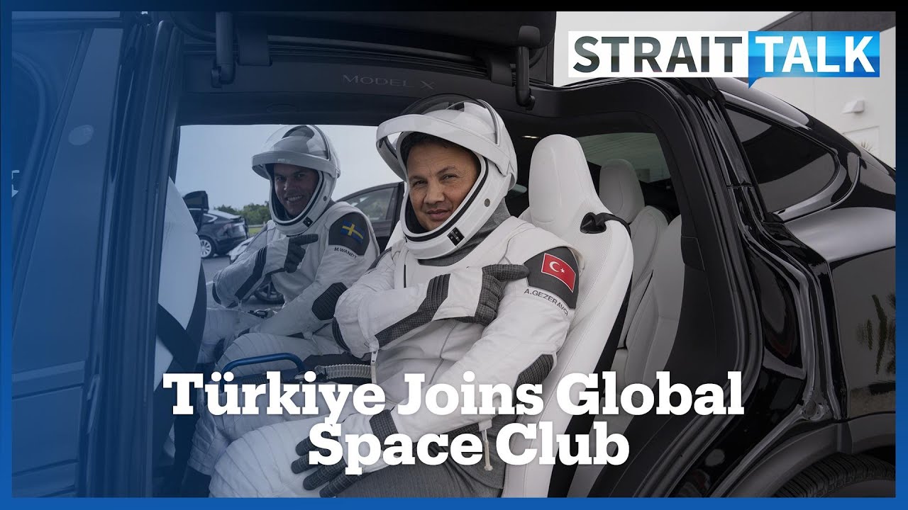 Türkiye’s First Astronaut Blasts Off Into Space - YouTube