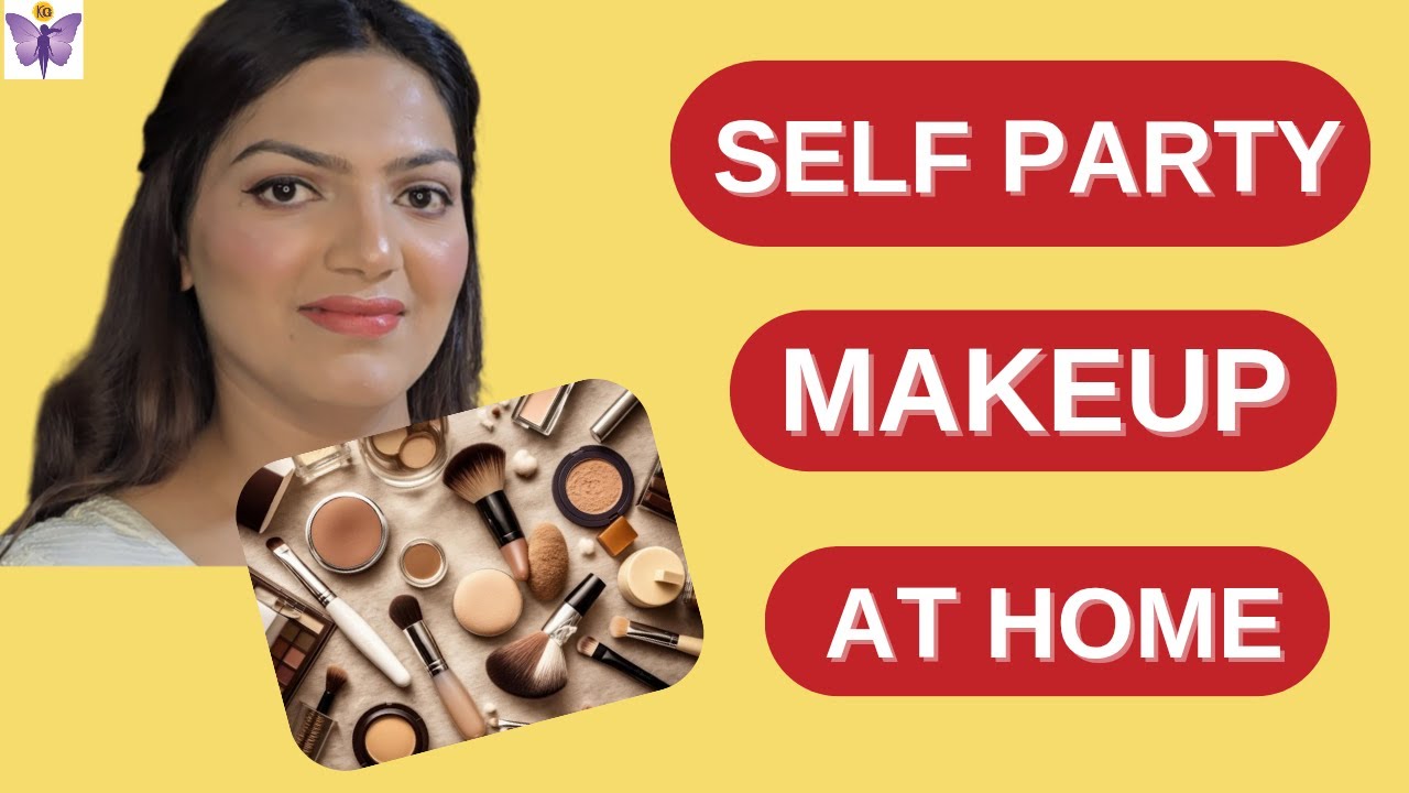 DIY Party Makeup at Home | Get Ready With Me | Kritika Garg - YouTube