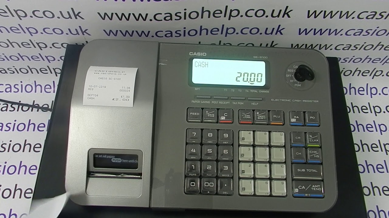 How To Print Tax Split On Receipt On The Casio SE S100 Cash Register YouTube how-to-print-tax-split-on-receipt-on-the-casio-se-s100-cash-register-youtube