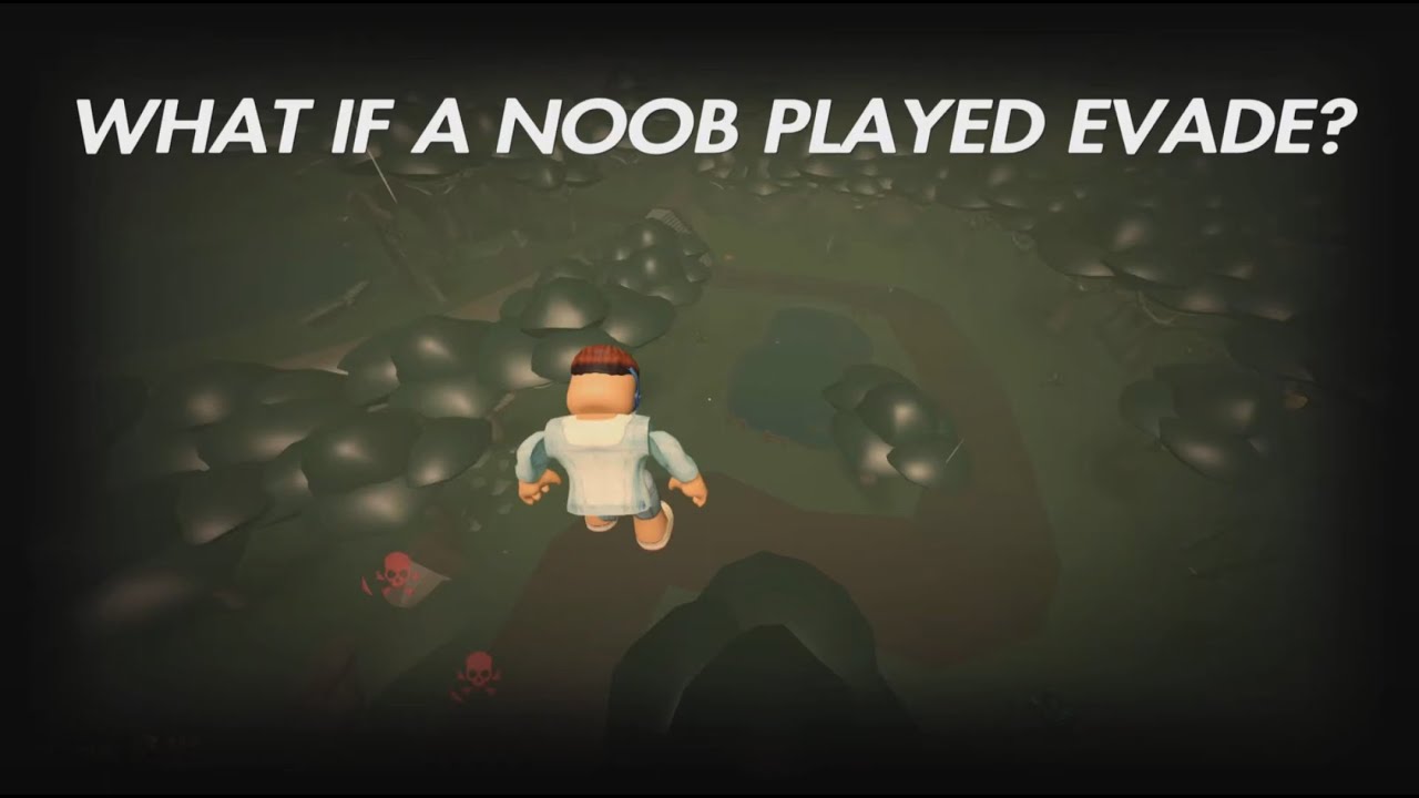 What if a Noob played Evade? | Roblox Evade Montage - YouTube
