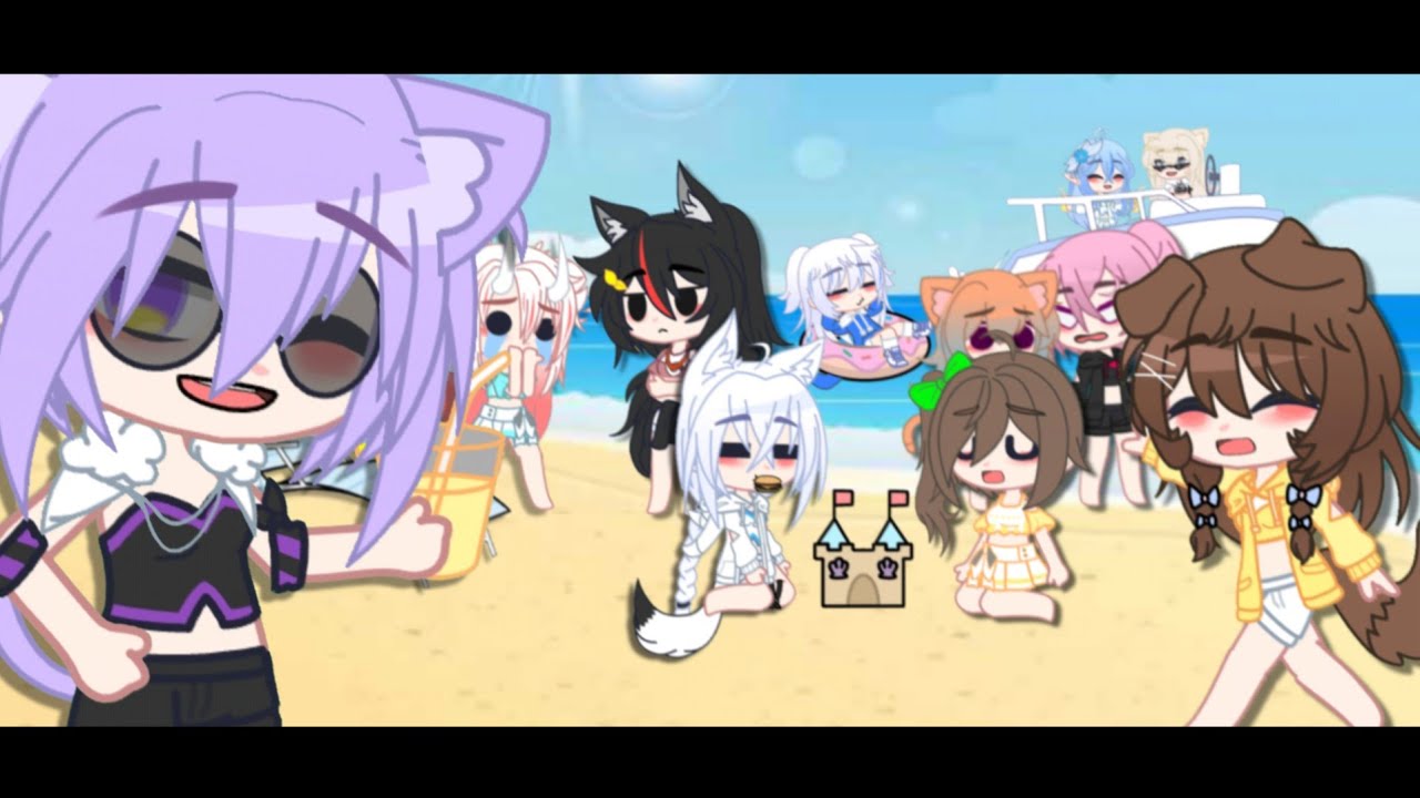 "Oh? Didn't think we'll see both of you here"||Gacha Club||[Hololive ...