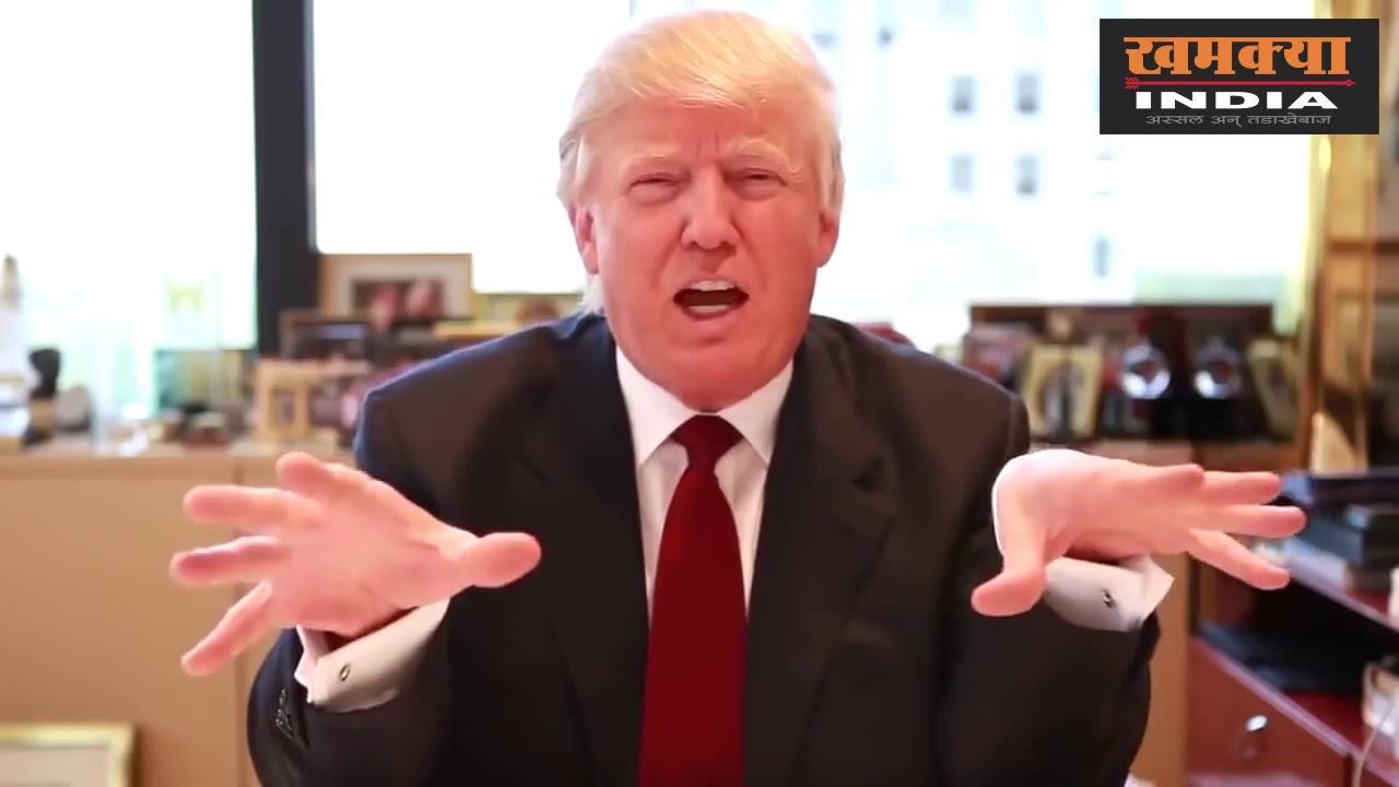 khamkya Donald | Trump Tatya Che Tochan Trailer | Khamkya India - YouTube