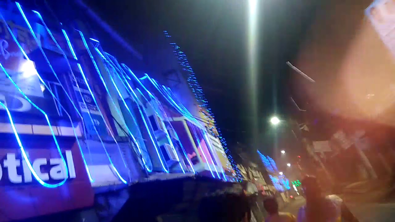 Road decoration - YouTube