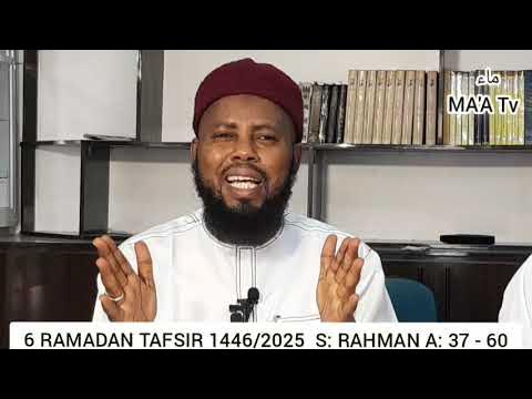 6 RAMADAN TAFSIR 1446/2025 - USTAZ ALIYU ABDULLAHI AT ABBA KYARI CLOSE MOSQUE UNGUWAN RIMI ...