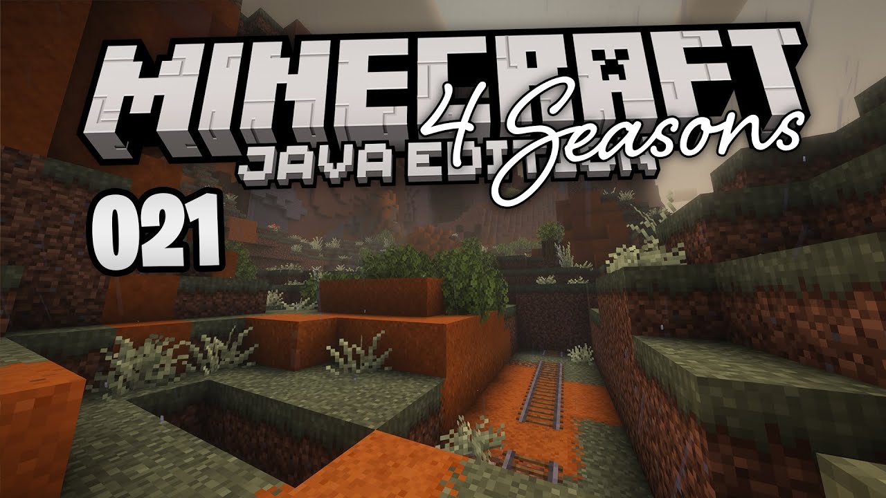 (021) MINECRAFT: 4 SEASONS ⛏️ AB IN DIE MINE - YouTube