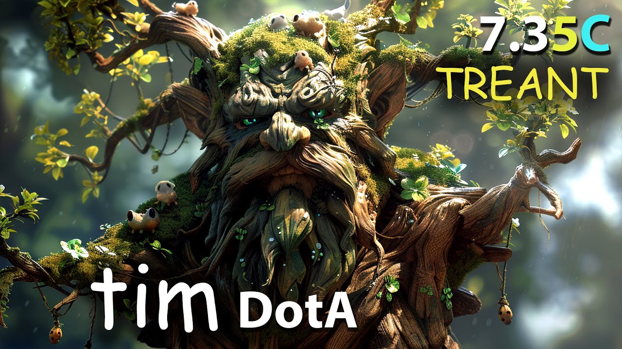 Treant Protector 7.35c Such a good team again - YouTube