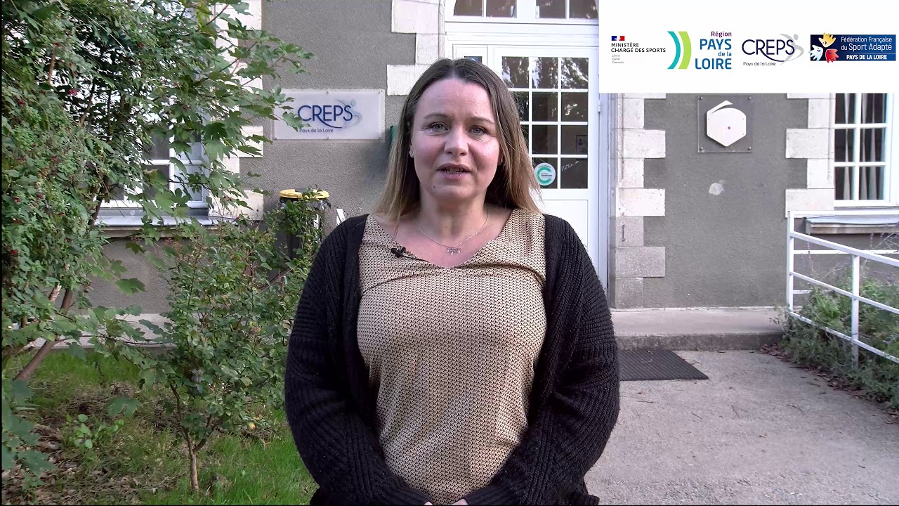 Aude REYGADE, marraine des trophées de la ligue des sports adaptés ...