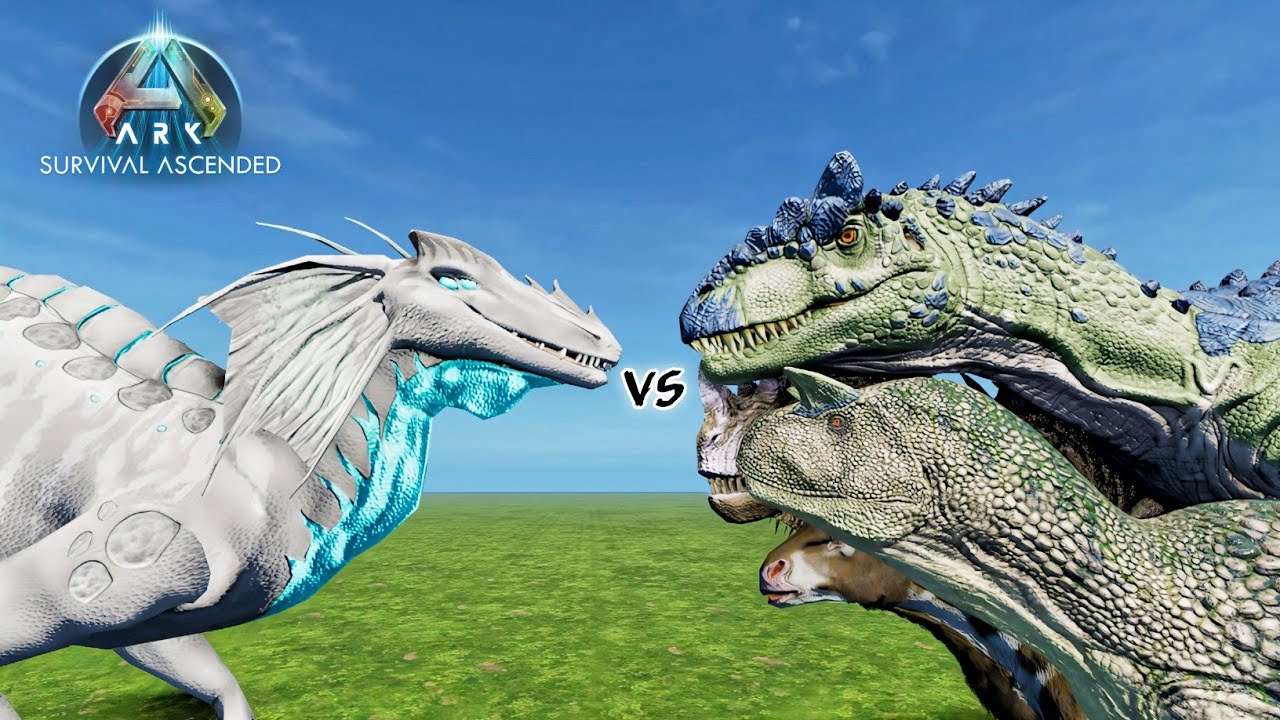 GALVAREX VS ARK DINO'S | ARK: SURVIVAL ASCENDED - YouTube