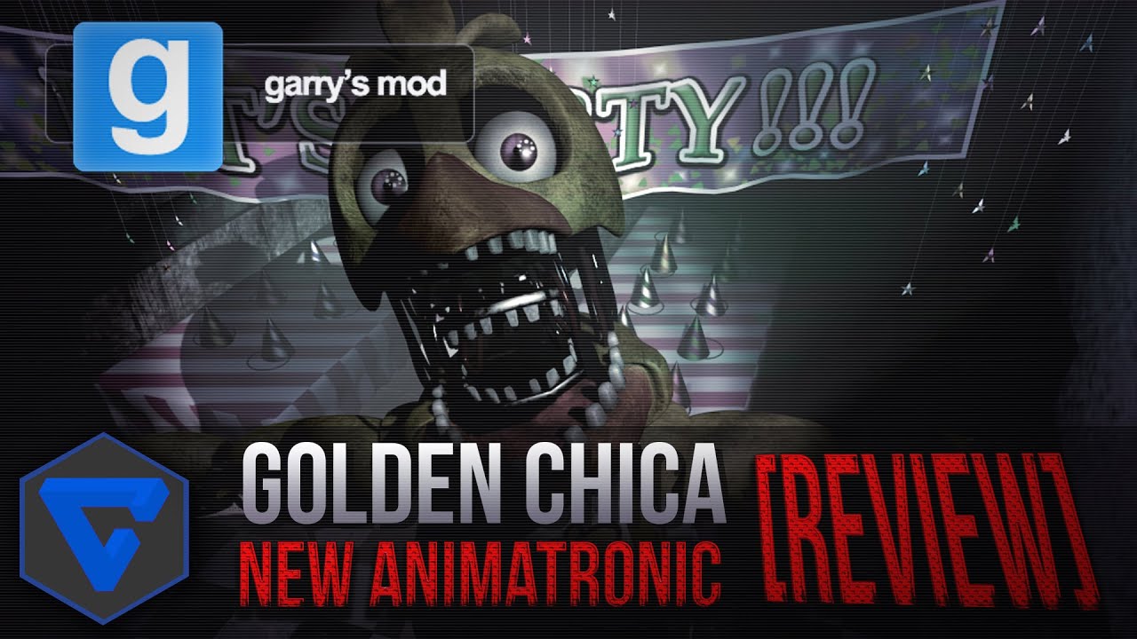 Nuevo Animatronico Golden Chica Five Nights At Freddy'S Gmod Review Y ...