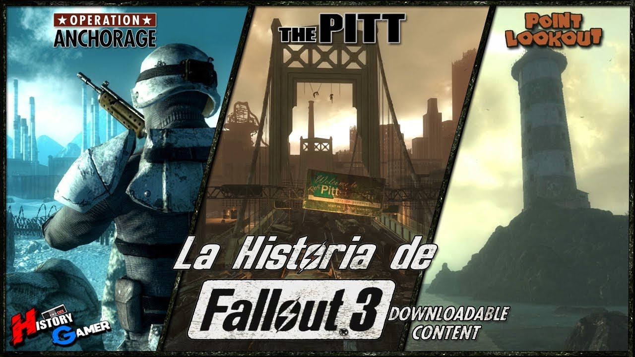 La Historia De Fallout 3 DLC (Operation Anchorage, The Pitt y Point ...