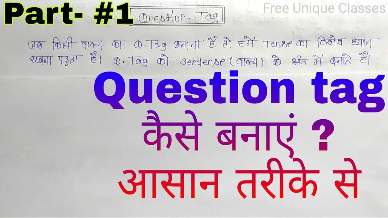 Question Tags In English Useful Rules Examples Frases