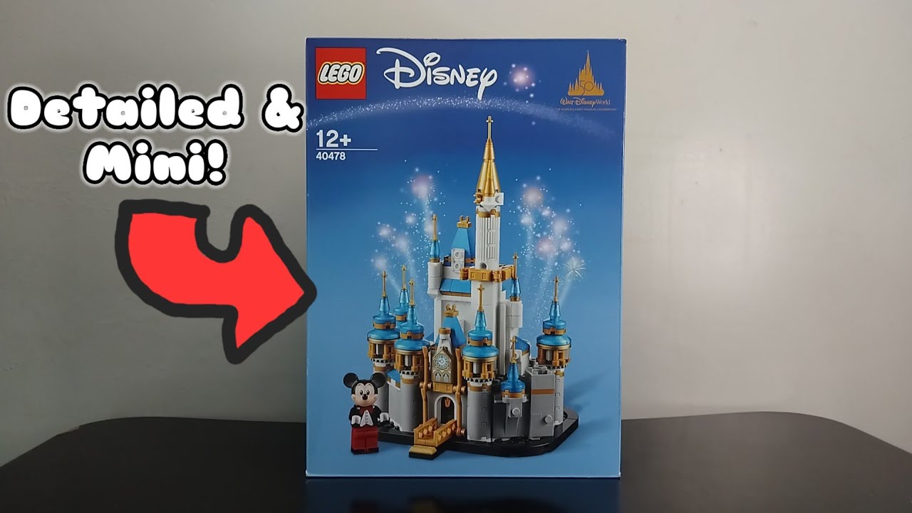 Mini Disney Castle! – LEGO Mini Disney Castle (40478) Speed Build - YouTube