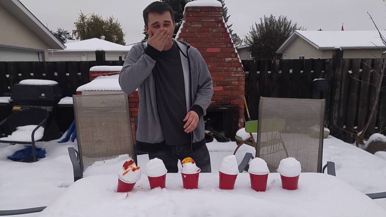 DIY Snow Cones "BACKYARD EDITION" - YouTube