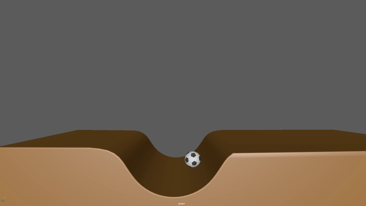 Heavy ball and light ball animation - YouTube