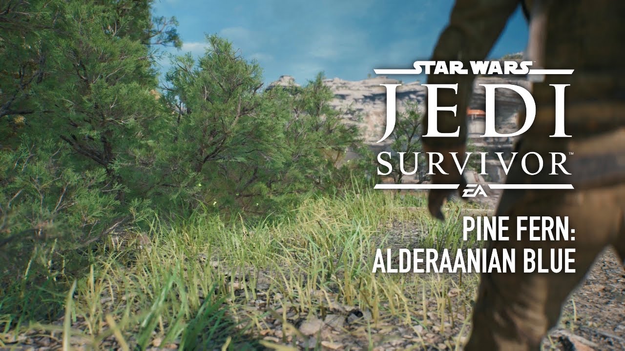 STAR WARS Jedi: Survivor - Pine Fern: Alderaanian Blue - Seed Pods ...