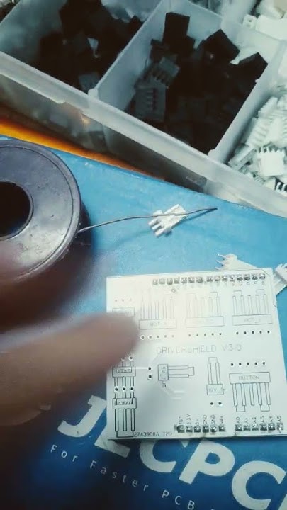 drivers shield arduino mesin sablonnya - YouTube