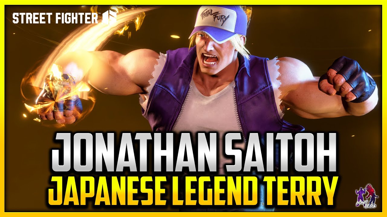 SF6 Here Comes Another Japanese Legend Terry !! Jonathan Sitoh ...