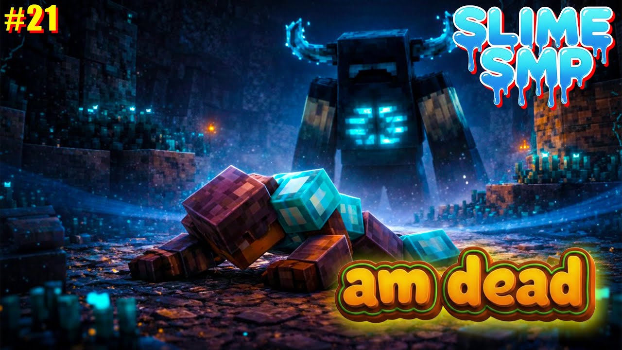 Died by the WARDEN 💀… Then Found the RAREST Armor Trim 😳 | Slime SMP ...