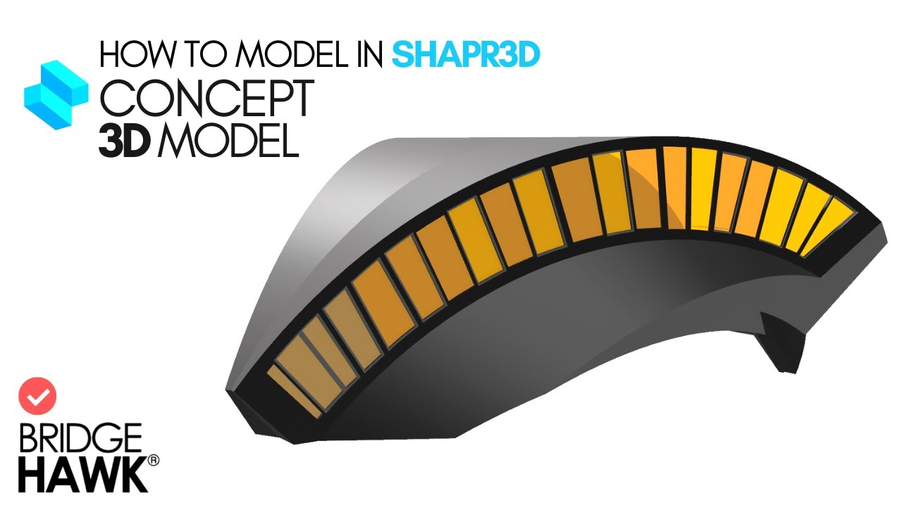 How to model buildings in Shapr3D || Sketch to 3D Model - YouTube