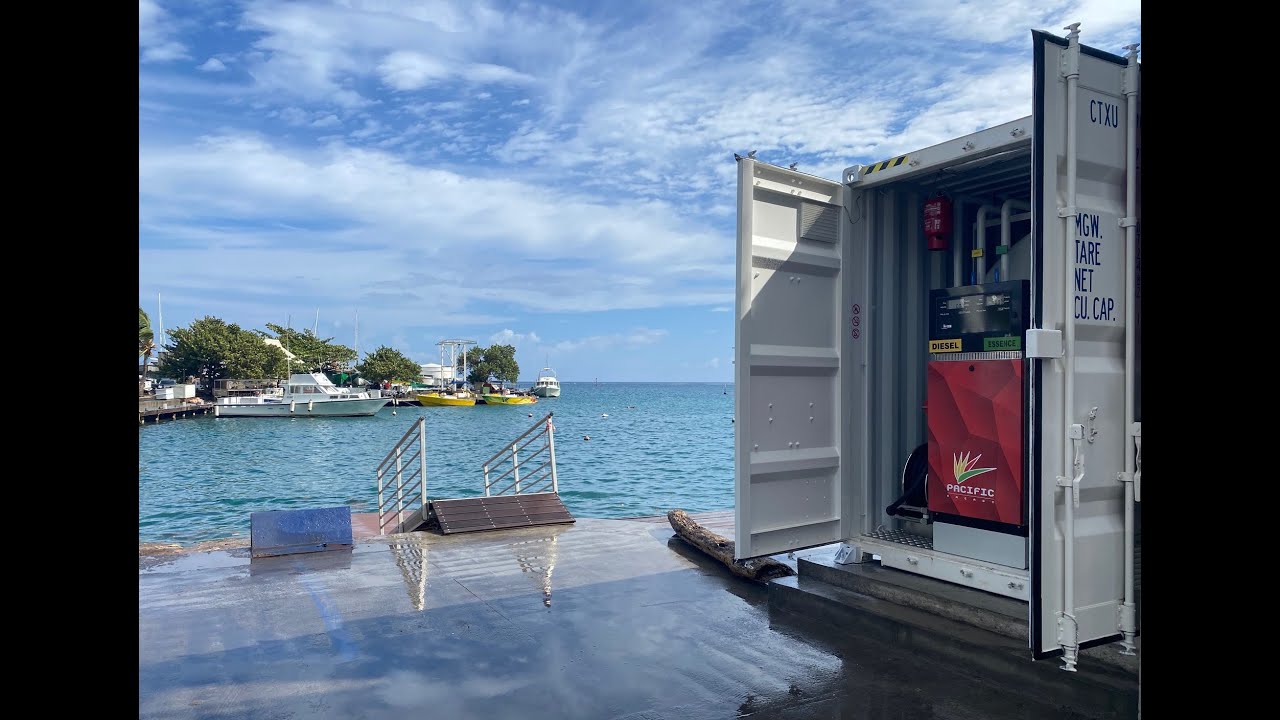 THE BOX Portable Petrol Station - YouTube