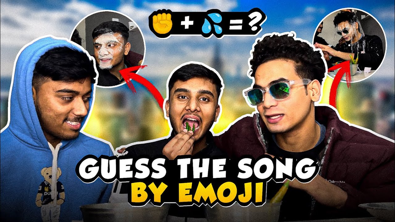GUESS THE SONG BY EMOJIS 💦 || HARSHIT VERMA VLOGS - YouTube