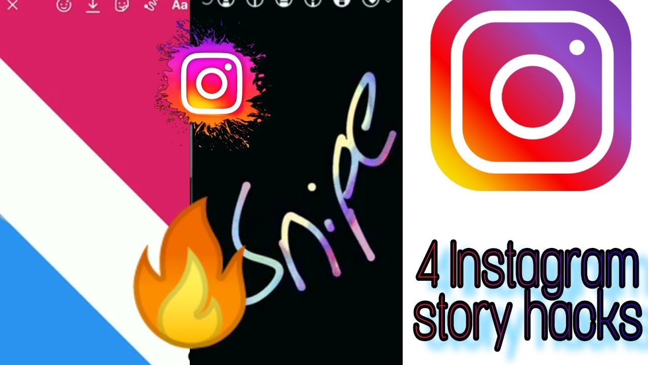 Instagram story hacks - 4 Instagram story tricks - YouTube