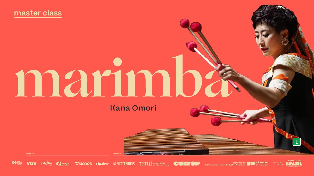 Master Class sobre marimba com Kana Omori - YouTube
