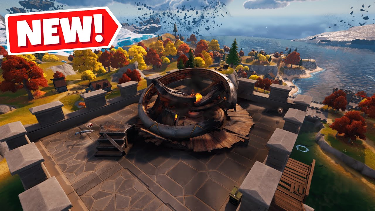 Fortnite New Rift Gate EXPLODED - YouTube